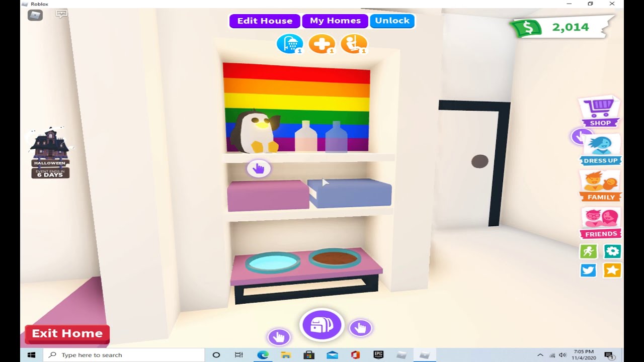 How To Make A Cute Pet Cabinet In Roblox Adopt Me! (SPEED BUILD) - YouTube