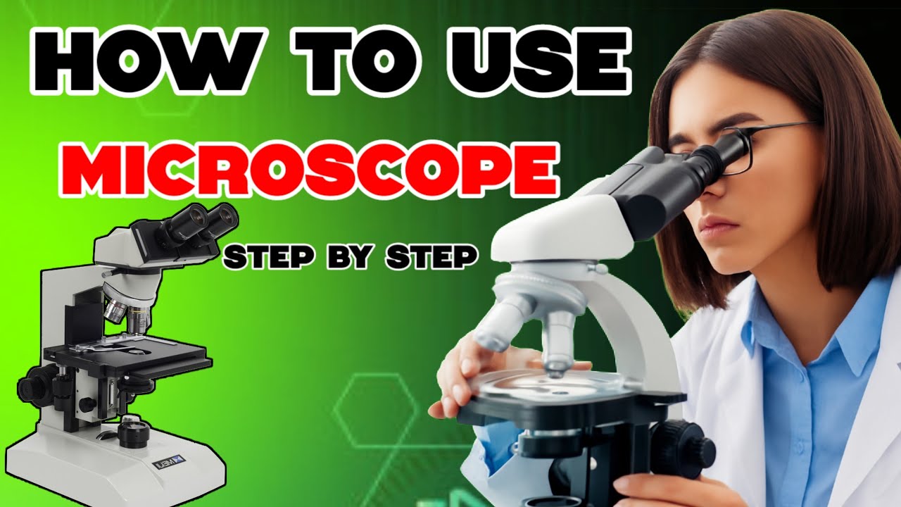 እንደ ባለሙያ የማይክሮስኮፕ አጠቃቀም ይማሩ | How to use microscope | laboratory tool ...