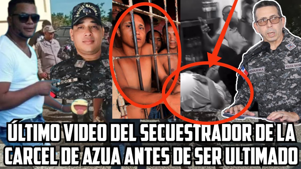 Último video del preso que secuestró al comandante en la Cárcel del 15 ...