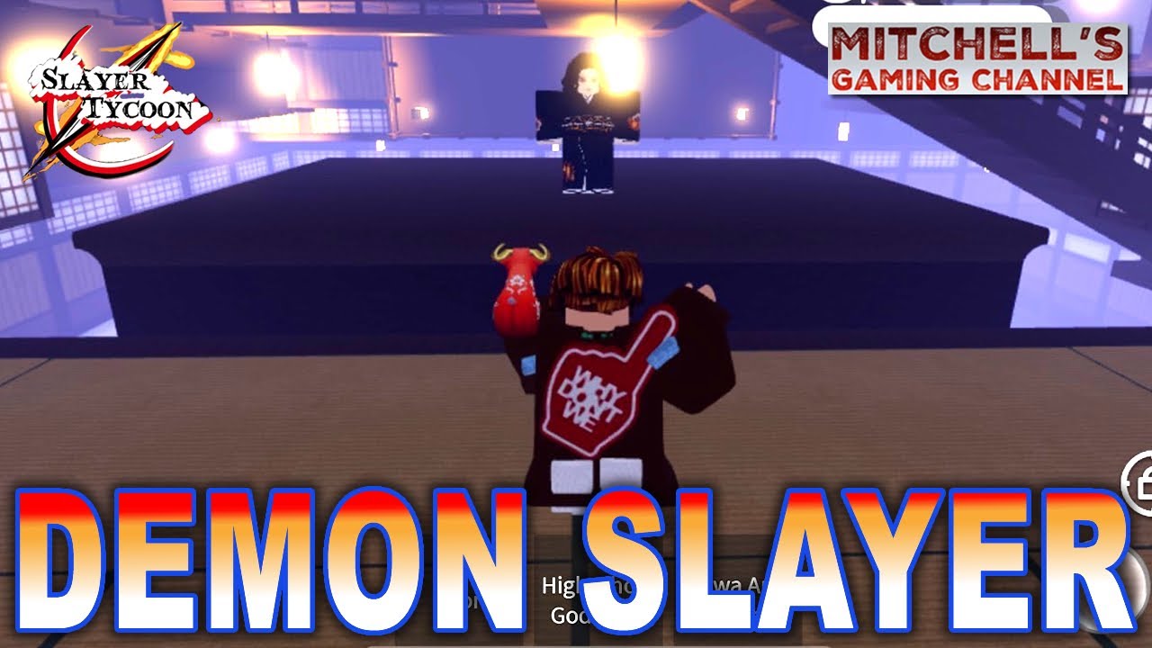 PLAYING SLAYER TYCOON AND BUYING AWAKENING DEMON ARTS!! ROBLOX DEMON ...