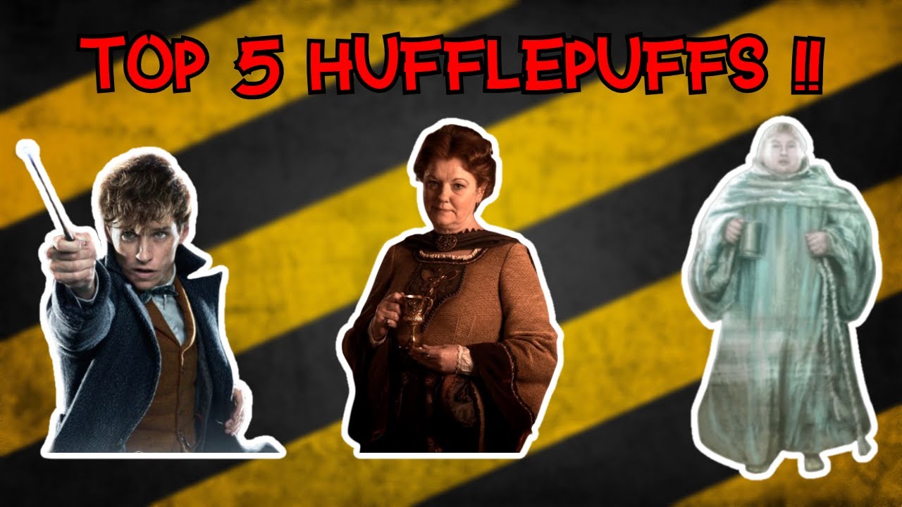 Top 5 Hufflepuffs Ranked 式 式 Youtube