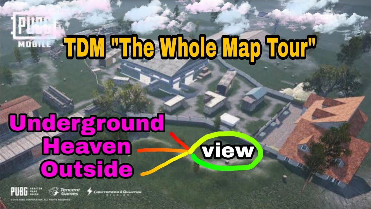 Exploring The TDM Map | Underground, Heaven and Outside the Map Views ...