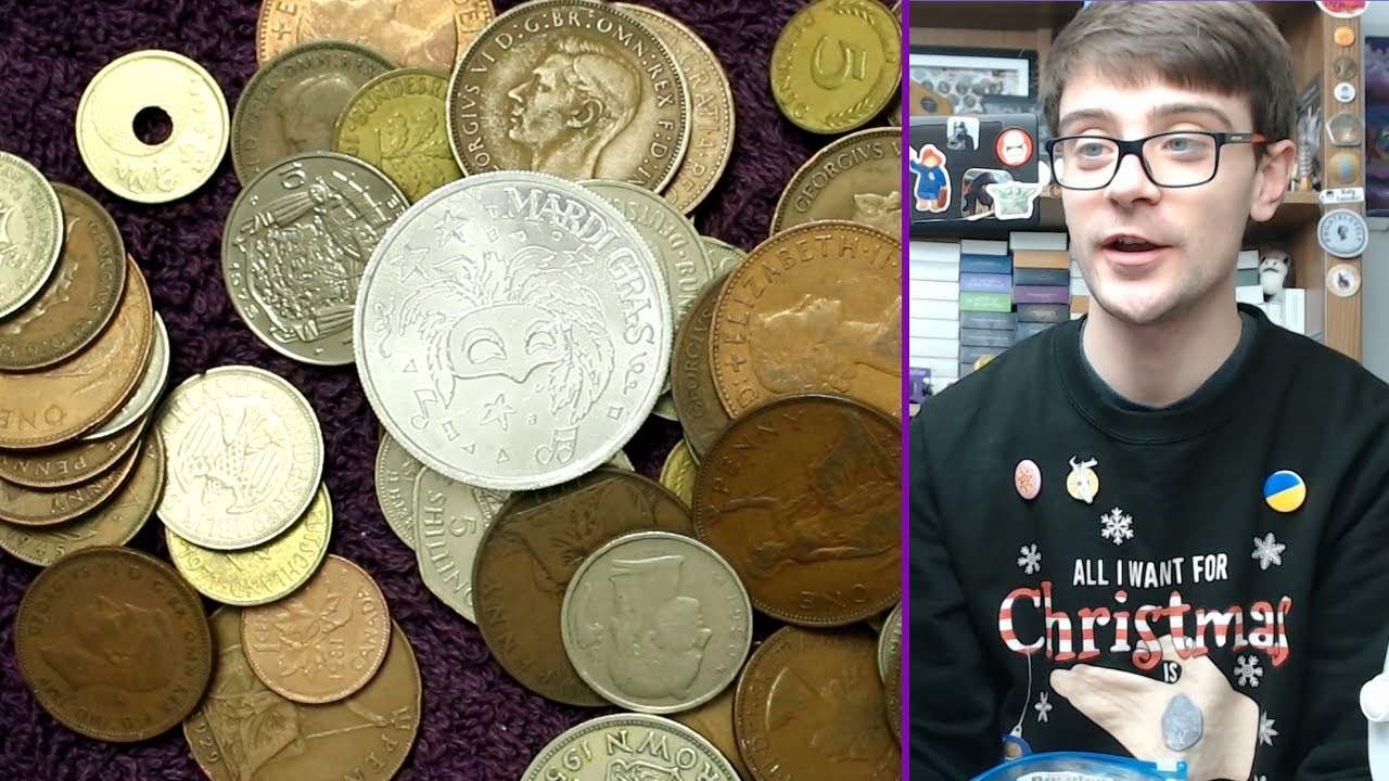 So Many Coins Today!!! Christopher Collects PoBox Opening #121 - YouTube
