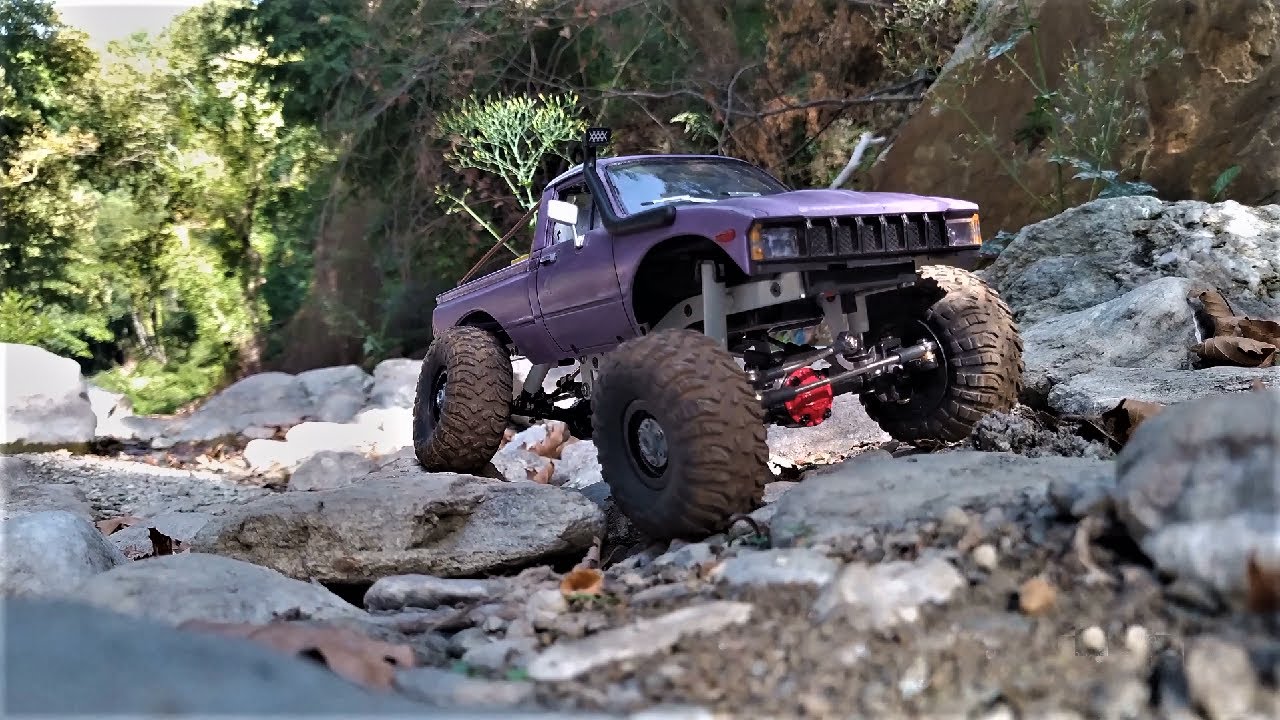 WPL C24-1 Custom Build Trailing On Vacations - YouTube