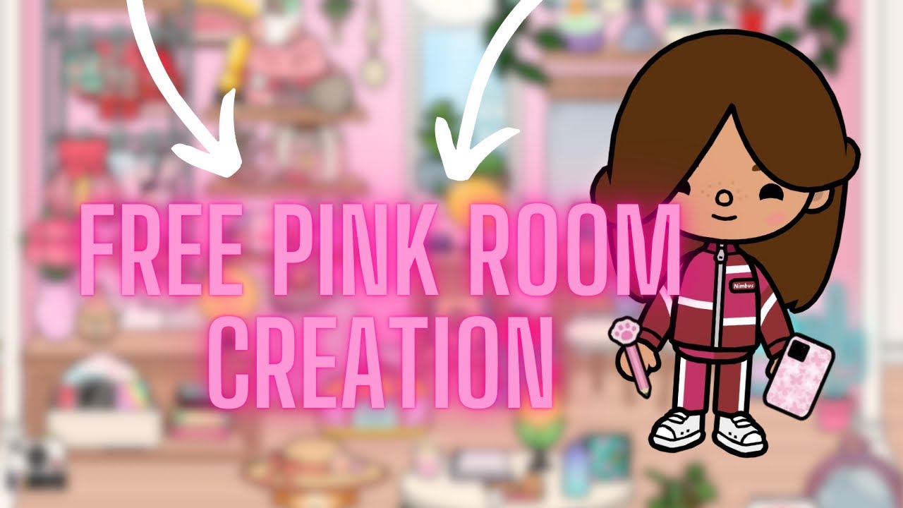 🌸 How to Create FREE Pink Room Decor in Toca Life World! 🏡 - YouTube