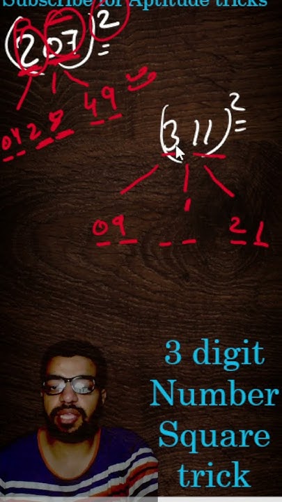 Squaring 3-Digit Numbers: Easy Steps and Pro Tips! #maths #ssc #youtubeshorts #ibps #exam #chsl ...