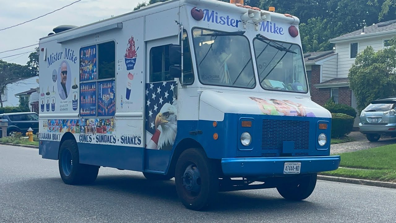 Mister Mike’s Ice Cream Truck finally came, and I bought a Vanilla Cone ...