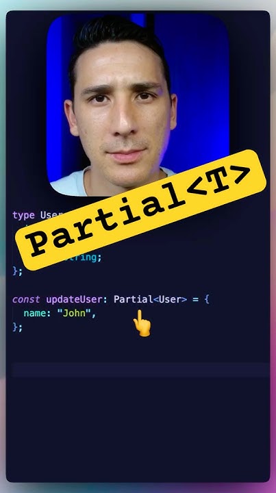 Partial ️ Utility Type ️ Typescript Coding Programming Typescript Typescripttutorial Youtube
