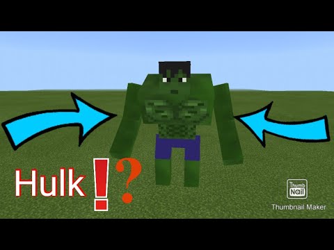 HULK ADDON by Shadow Killer 9000 | Showcase | MCPE/MCBE - YouTube