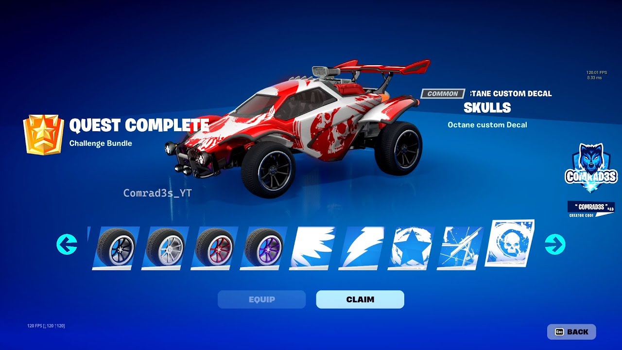 How to unlock All FREE Fortnite Rocket Racing Ranked Rewards in Chapter ...