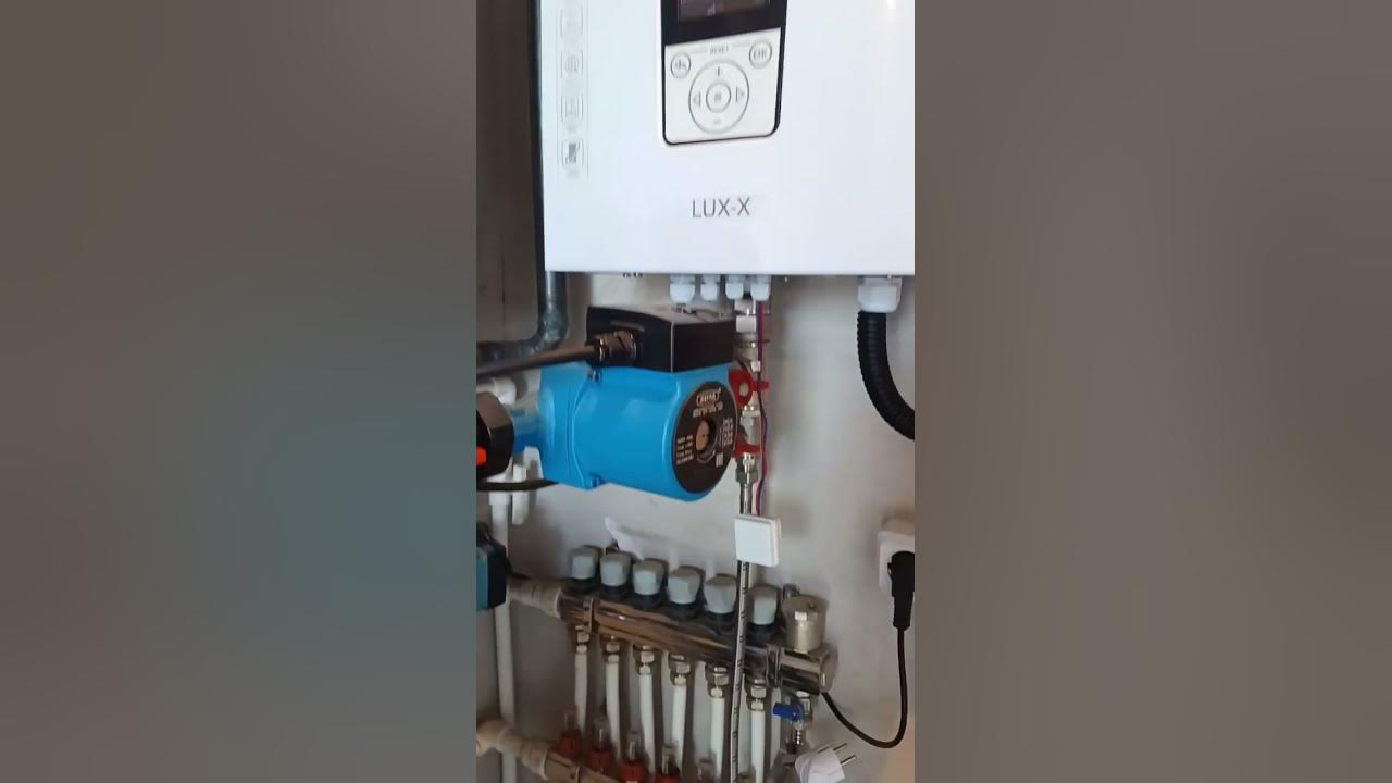 Отопление частного дома. Подключения электро котла Zota Lux-x 9 кВт. - YouTube