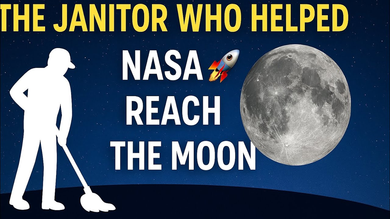 The Janitor Who Helped NASA Reach the Moon 🌕 | A Story That Will Change ...