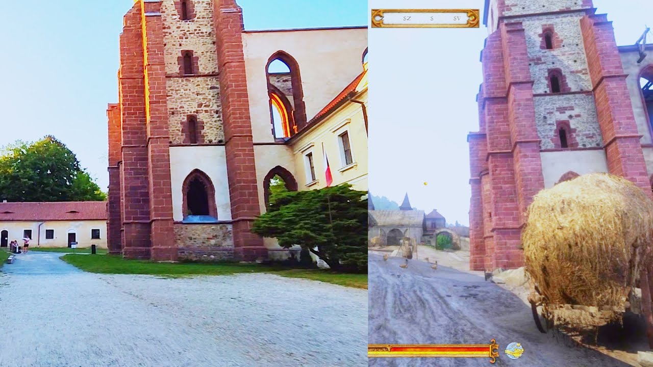 Kingdom Come Deliverance VS Real Life (All Named Locations) - YouTube