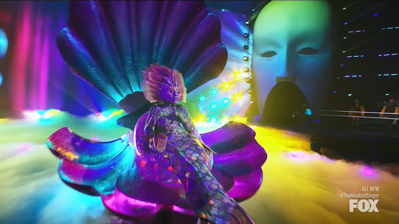 The Masked Singer 8 - Mermaid sings Any Dream Will Do - YouTube