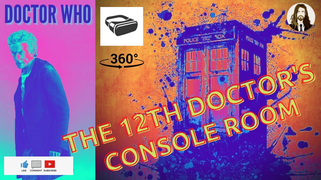 The 12th Doctor's TARDIS Console Room - (360 Video) - Doctor Who - YouTube