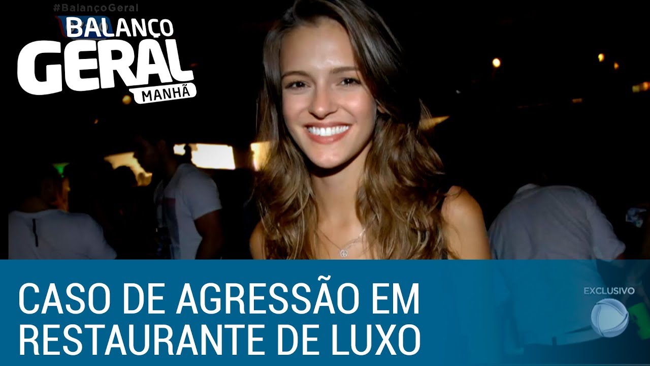 Modelo acusada fala pela primeira vez sobre agressão em restaurante ...
