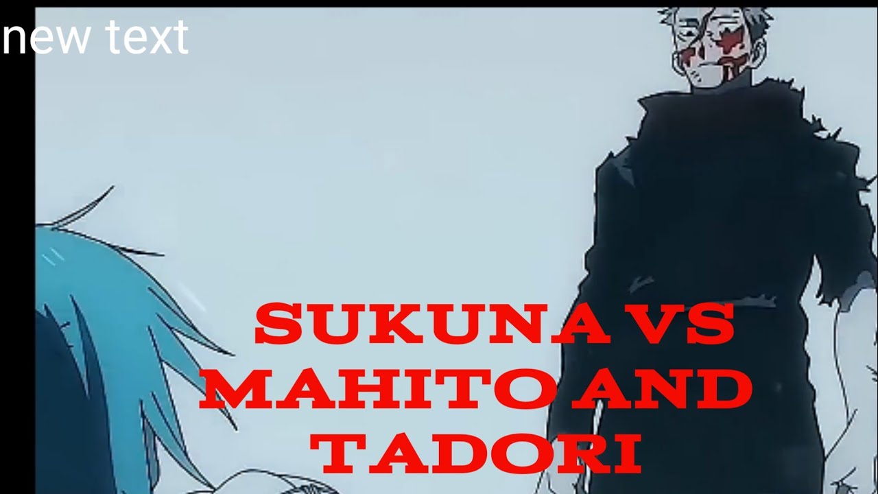Mahito's True Form VS Itadori [4K] || Jujutsu Kaisen Season 2😈 - YouTube
