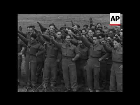 28th Maori Battalion Perform in front of US Allies in Italy - YouTube
