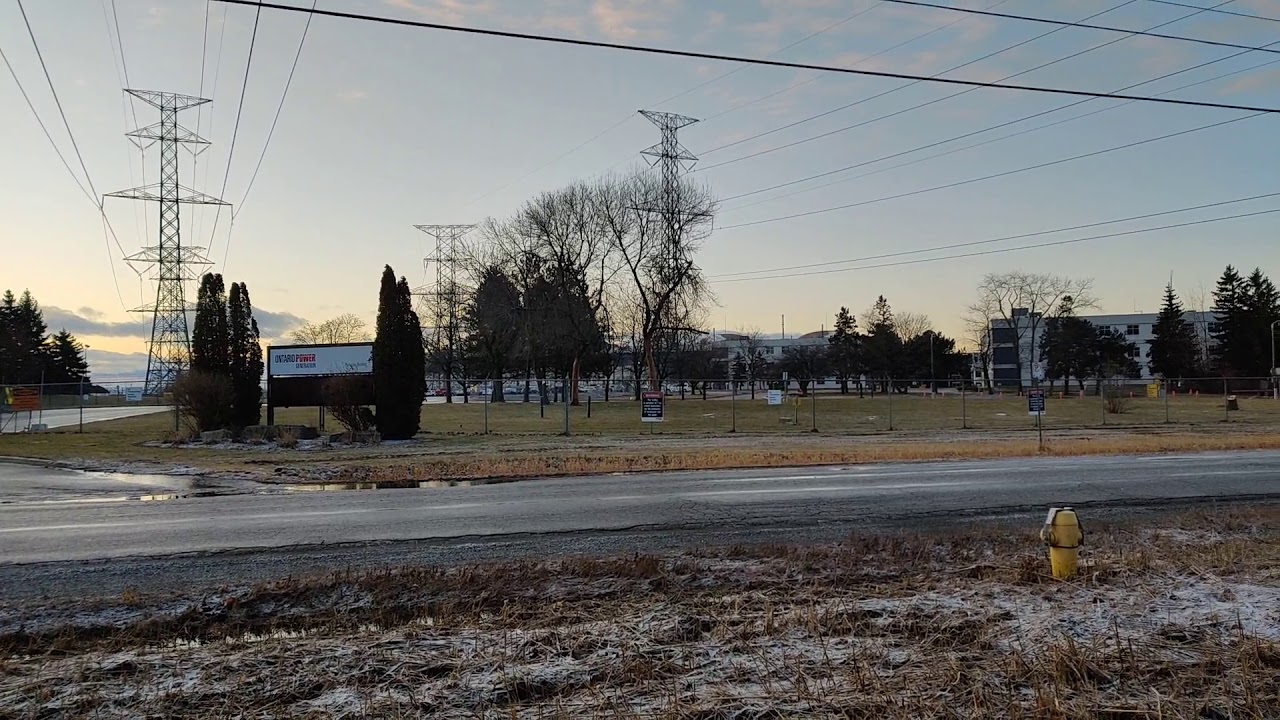 Pickering Nuclear station January 12, 2020. 7:59AM - YouTube