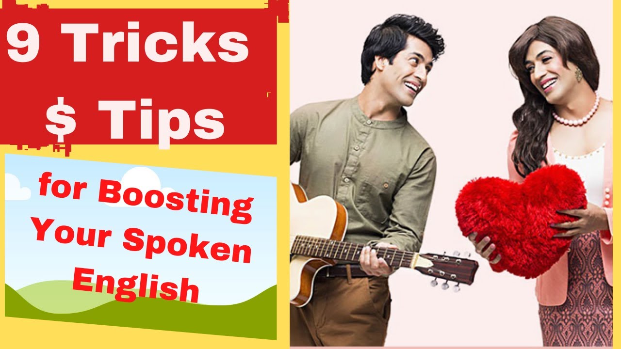 9 Spoken English tricks || tips to improve fluency in English speaking ...