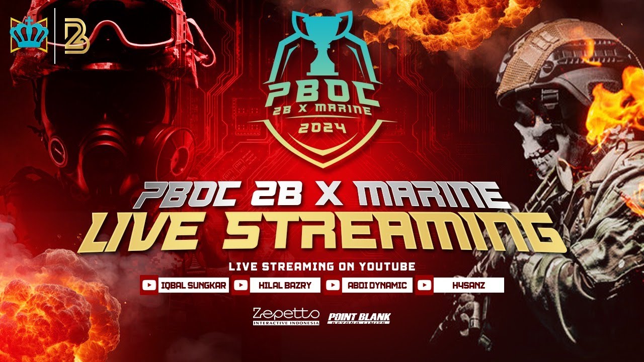 LIVE TOURNAMENT PBOC 2BxMARINE SEASON 1 ~ - YouTube