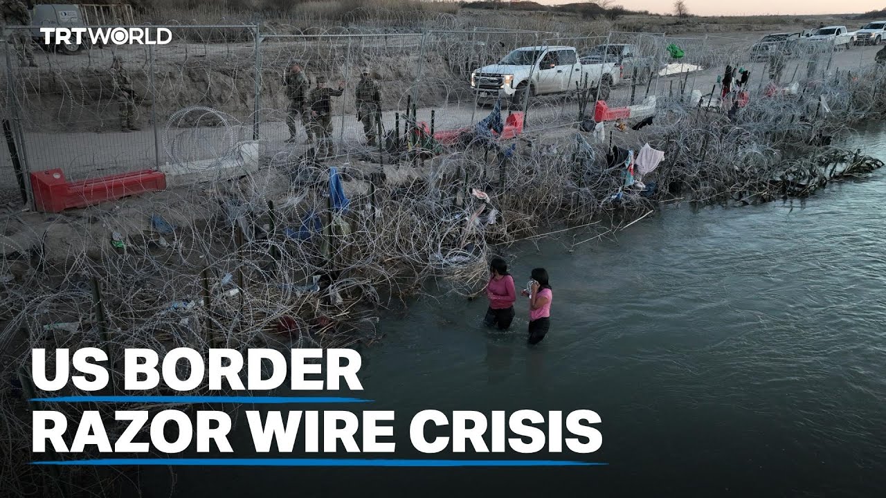 Texas refuses to take backward step in border standoff - YouTube