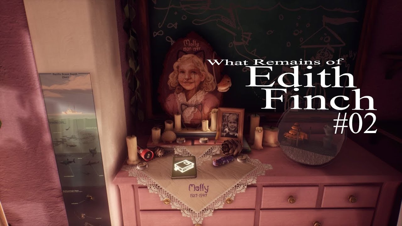 What Remains of Edith Finch [02] 🐈‍⬛ Molly {1937 - 1947} - YouTube