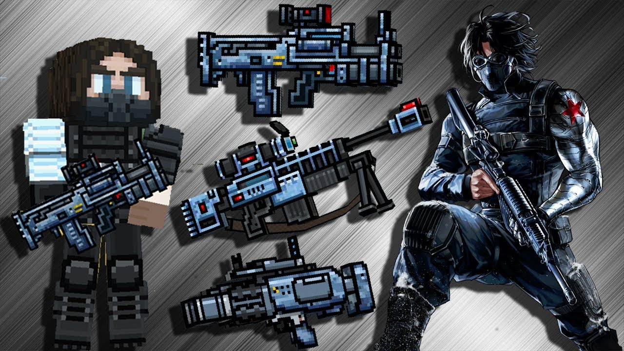 Pixel Gun 3D - Super Soldier Set Gameplay - YouTube