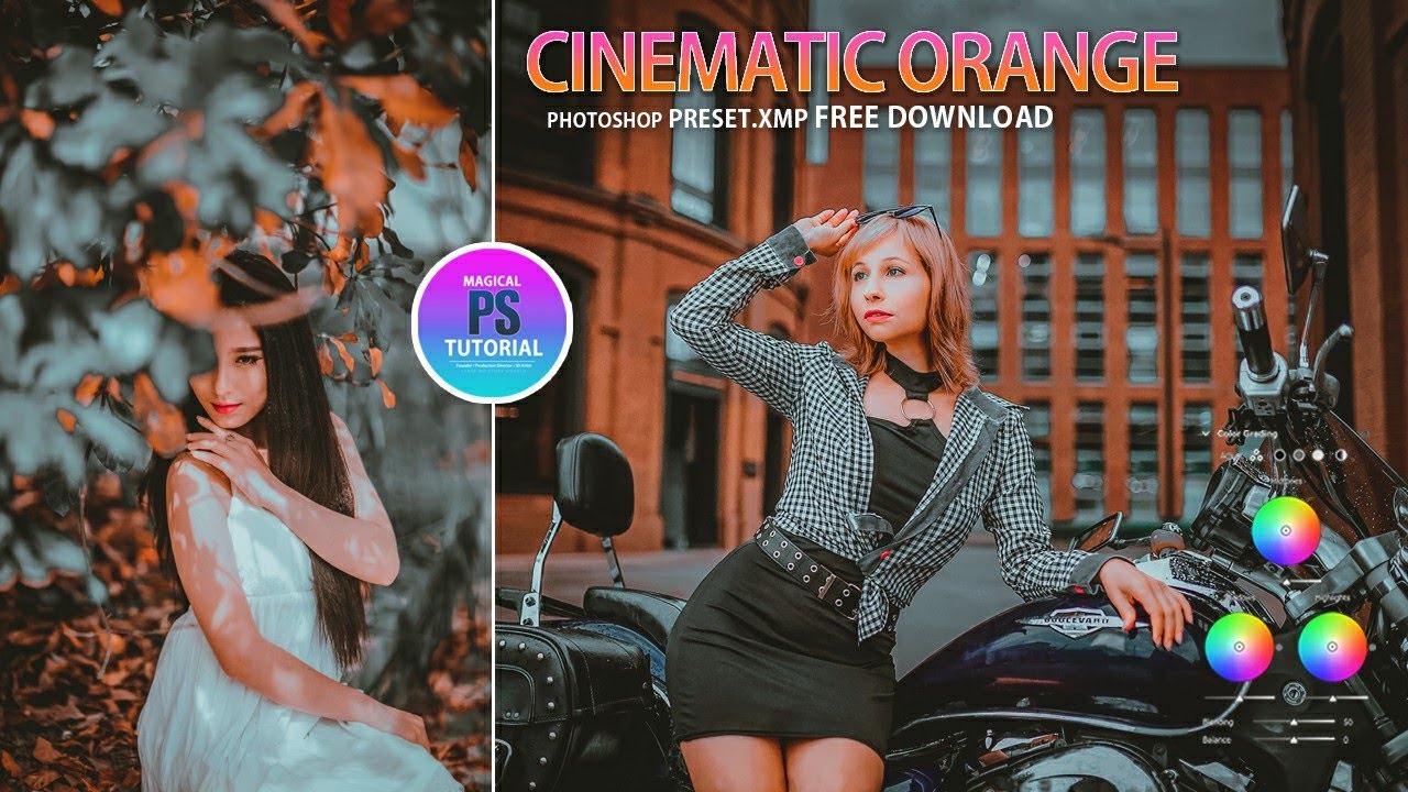 Cinematic Orange Color Preset 2022 I XMP Free Download By Magical PS ...
