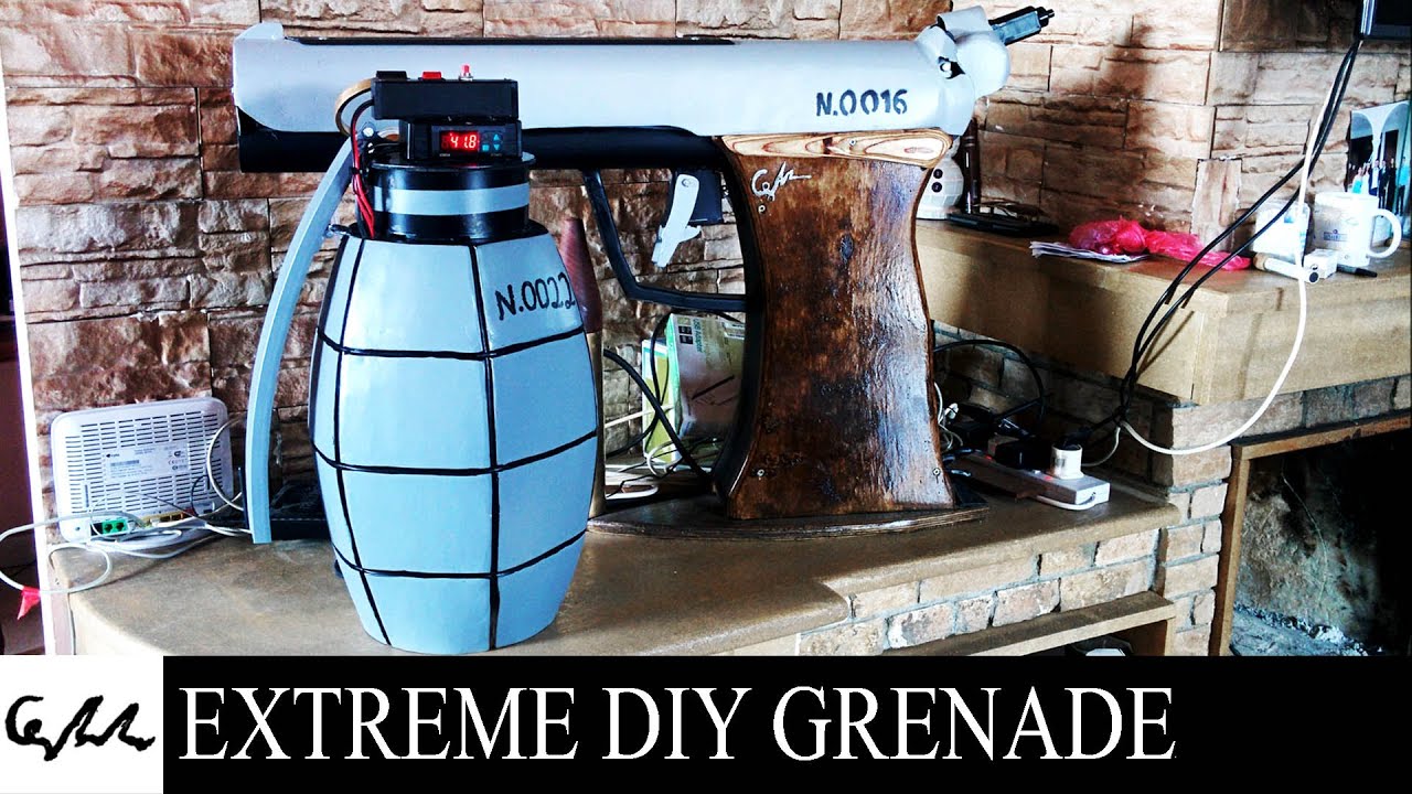 Extreme DIY Grenade - YouTube
