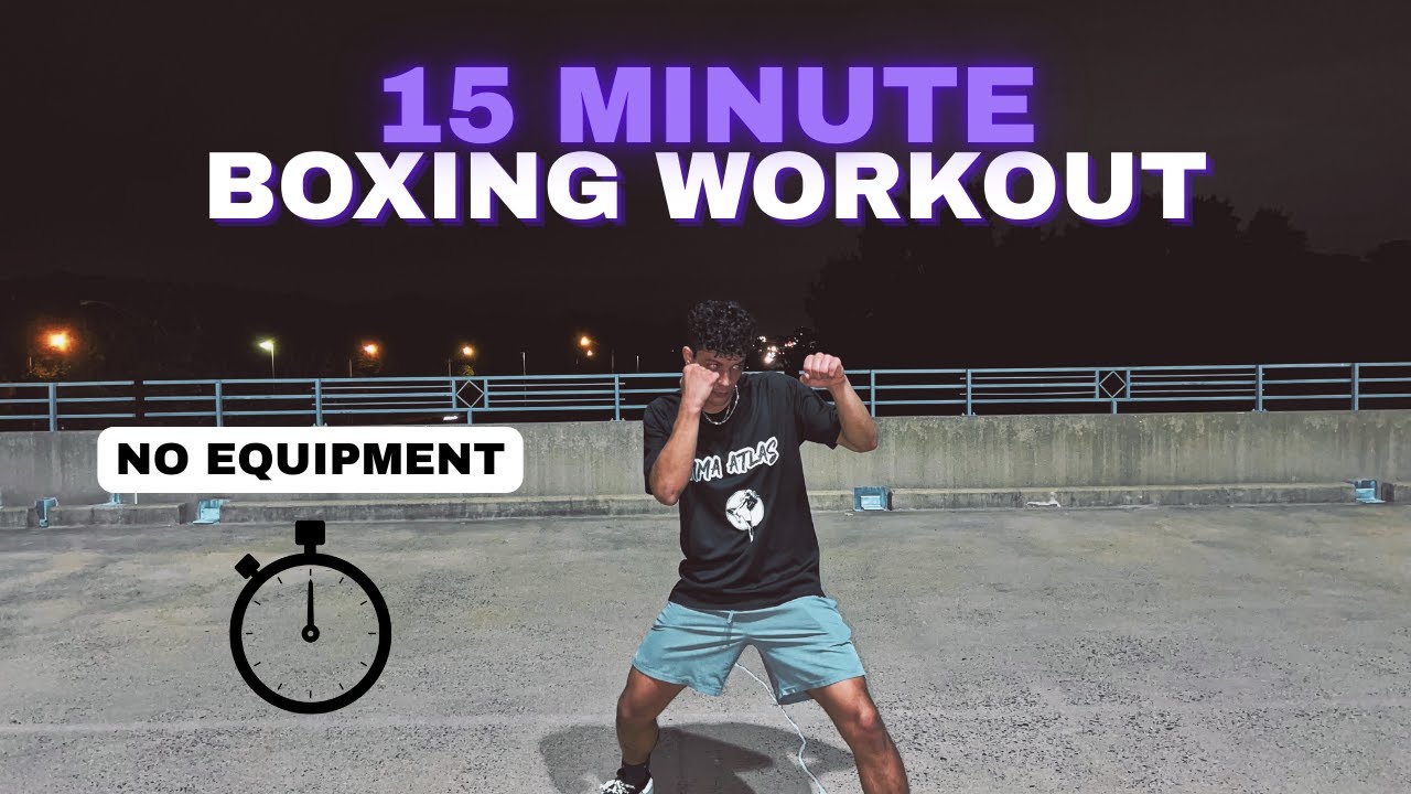 Follow Along Boxing Workout At Home (15 MIN) - YouTube