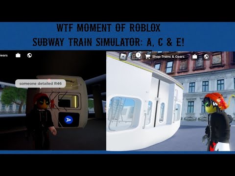 MEGA OOF moment in Roblox Subway Train Simulator A/C/ E trains: WTF ...
