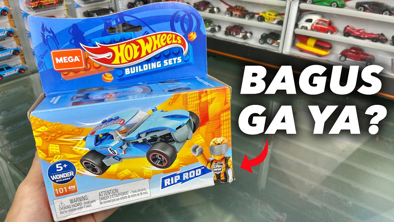 HOTWHEELS DARI LEGO? MEGA HOTWHEELS BUILDING SETS RIP ROD! - YouTube
