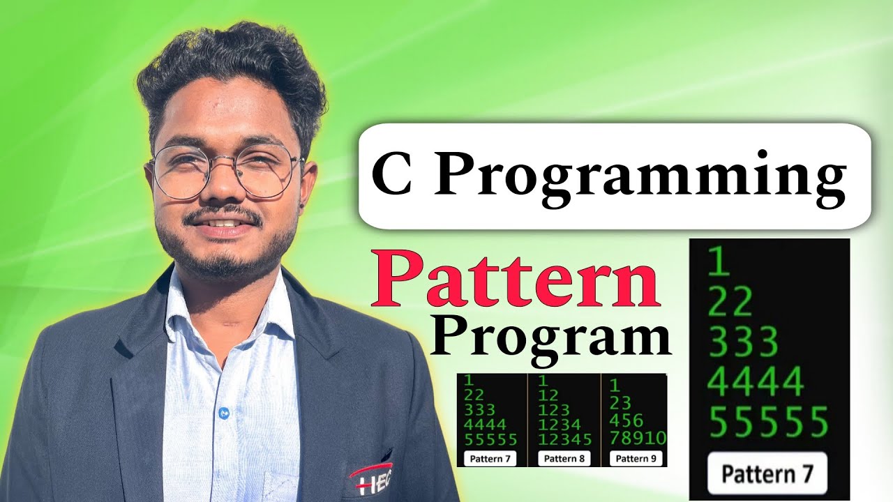 Pattern Program In C Programming Number Pattern C Programming 1139