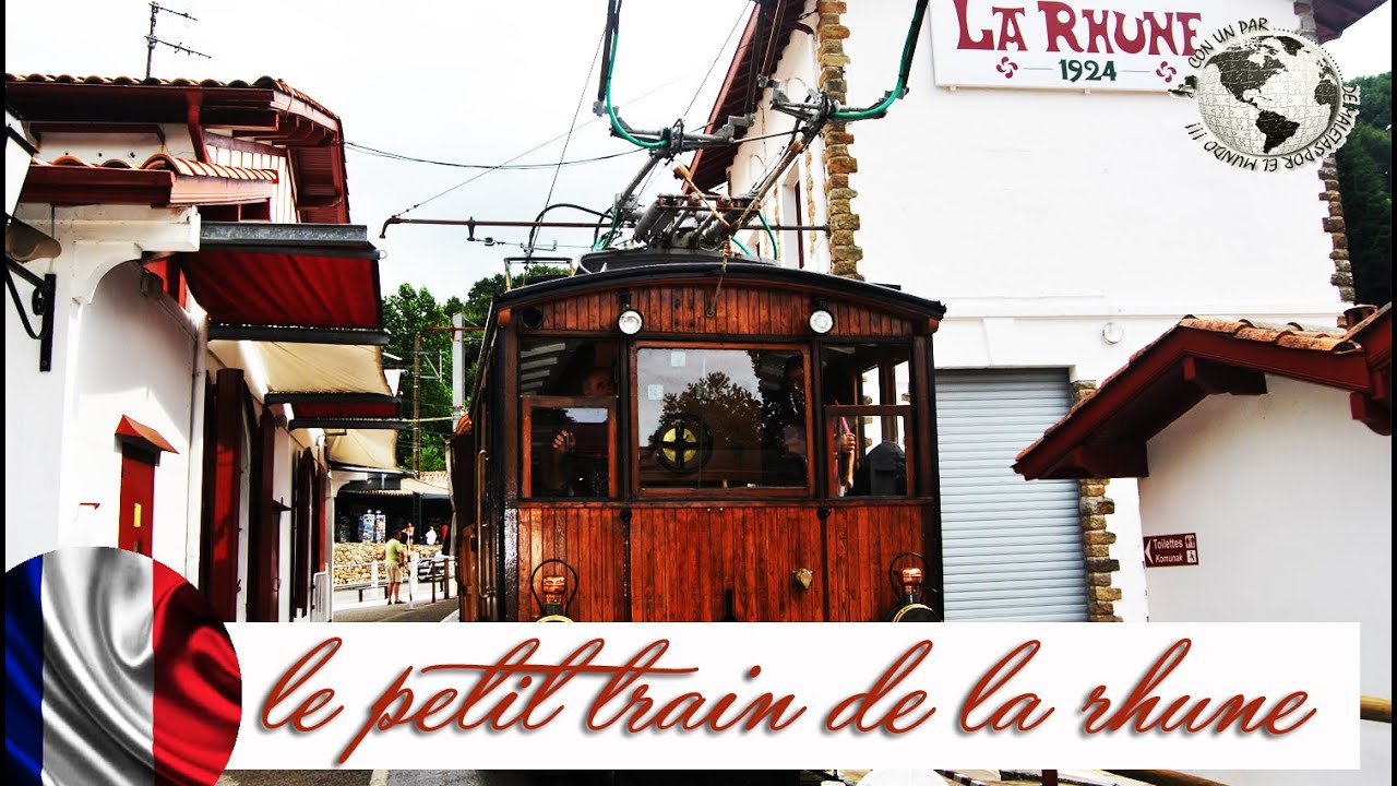 El pequeño tren de La Rhune-Le Petit Train de La Rhune (Sare) France ...
