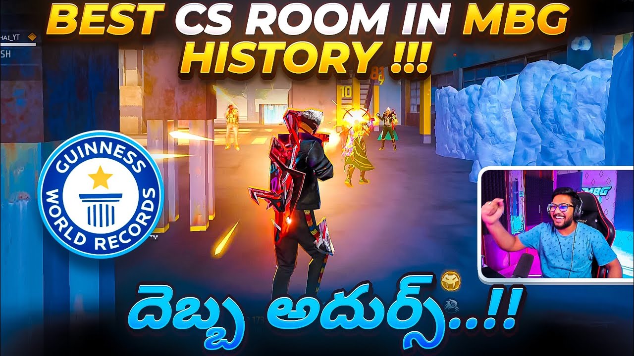 Best Cs Room in MBG History..!! 🤩🔥 - Free Fire Telugu - MBG ARMY - YouTube