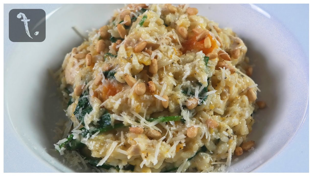 Chicken & Pumpkin Risotto | FoodPoint - YouTube