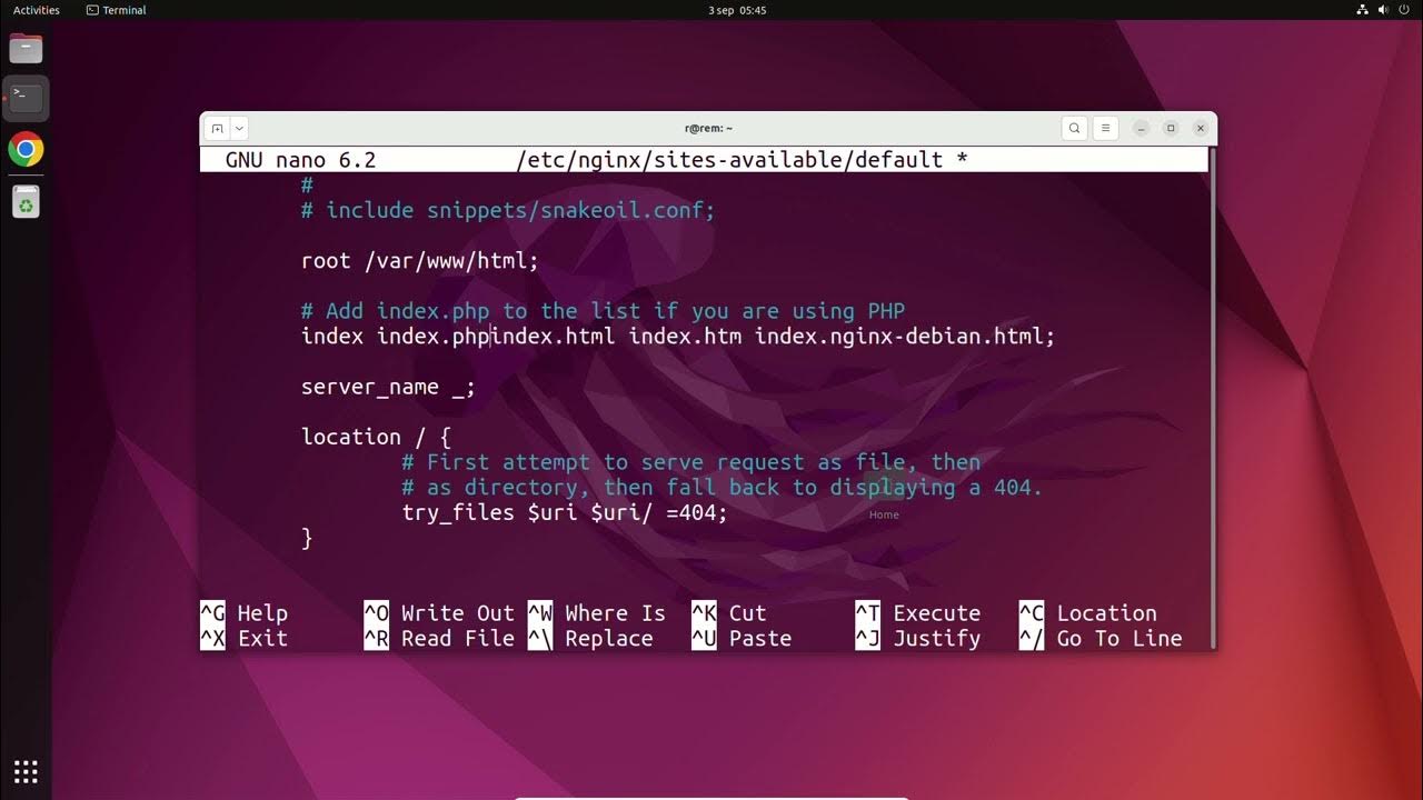 Configura un Servidor Web en Ubuntu: Instala Nginx, MariaDB, PHP y una Plantilla Web - YouTube