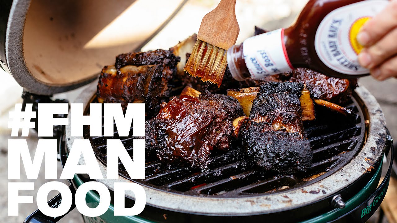 How to make DJ BBQ's el scorchio Mexican Beef Ribs - YouTube