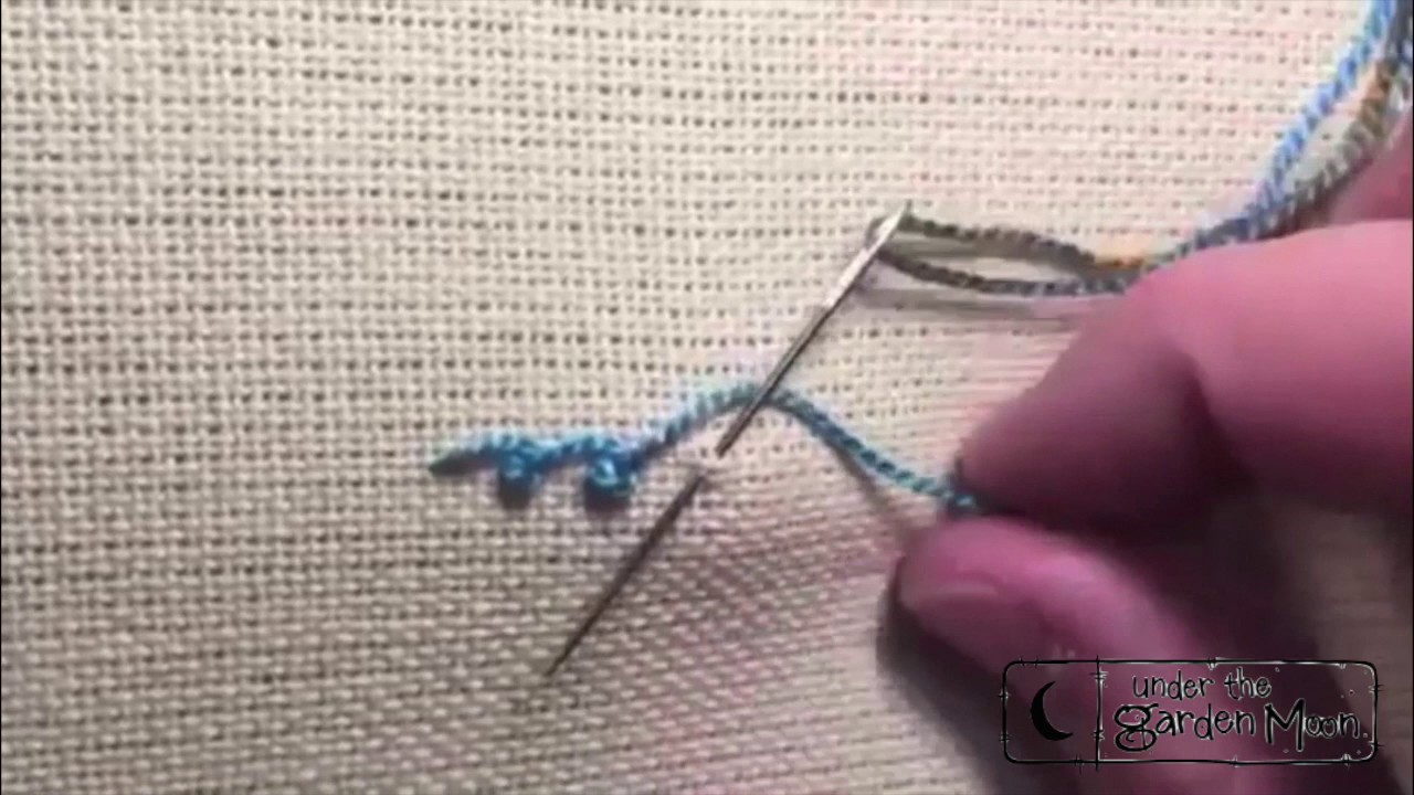 Stitching Society Scroll Stitch Tutorial by Amy McClellan - YouTube
