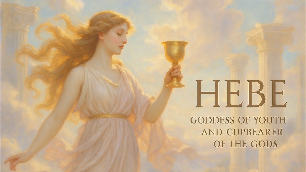 Hebe : Goddess of Eternal youth | Daughter of Zeus and Hera | Greek ...