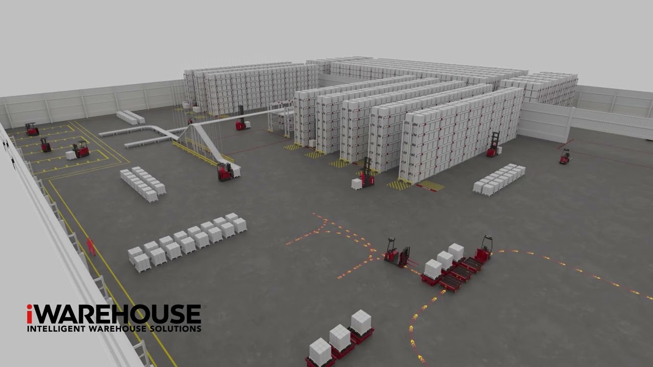 Raymond’s Intelligent Warehouse Solutions - YouTube