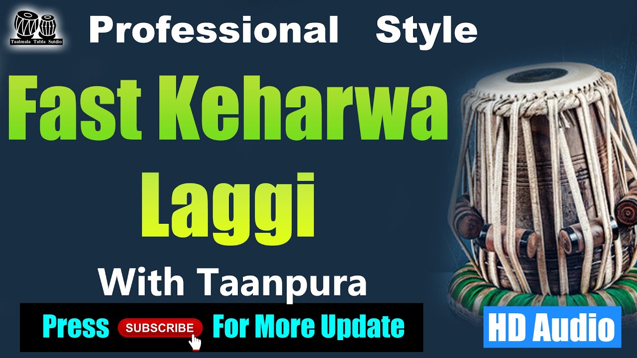 Fats Keharwa Laggi Loop F BPM 96 Taalmala Tabla Studio - YouTube