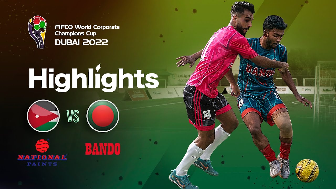 Highlights Semi-Final - FIFCO 2022: National Paints (Jordan) vs BANDO ...