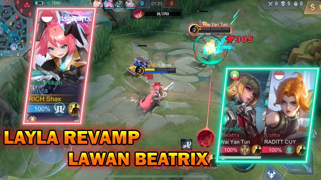 MAIN LAYLA REVAMP PAKE SKIN ASPIRANT LAWAN BEATRIX SAMA LOLITA REVAMP ...