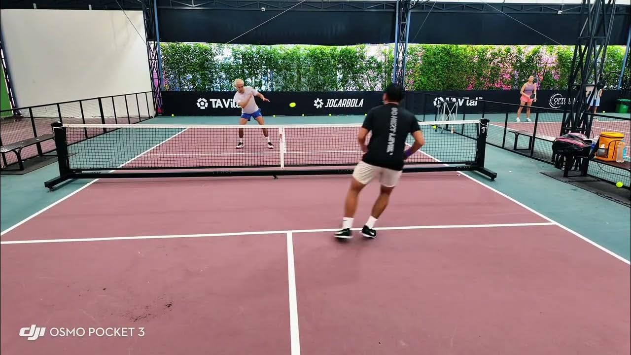 EASY PICKLEBALL DRILL FOR BEGINNERS AT HOME - YouTube