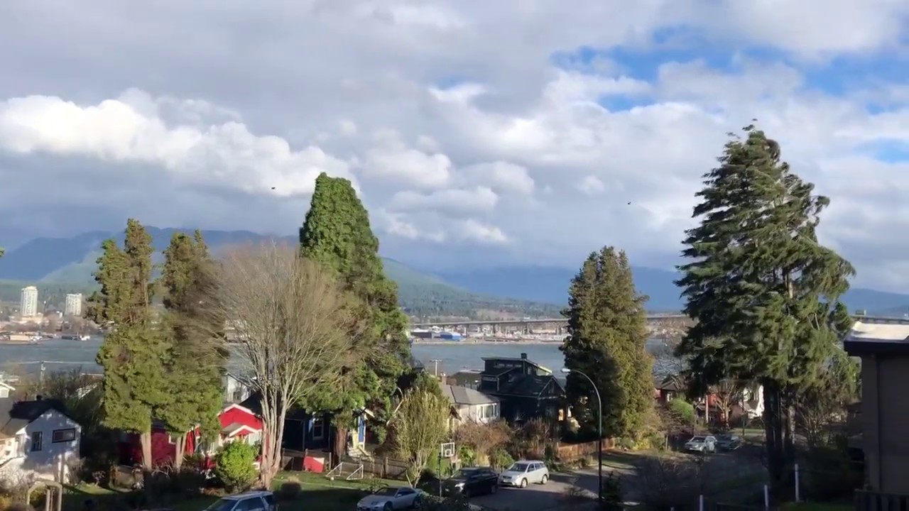 Windy Day in Vancouver Windstorm - YouTube