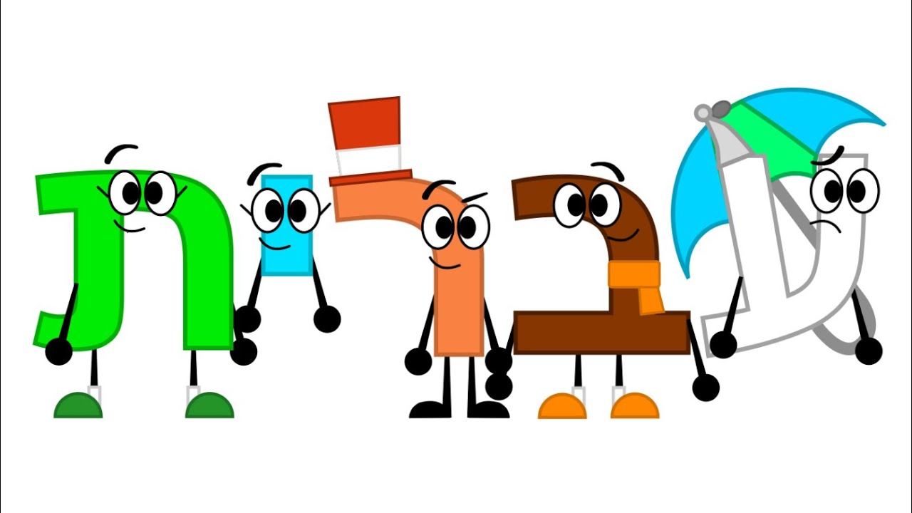 Hebrew Alphabet Song - YouTube