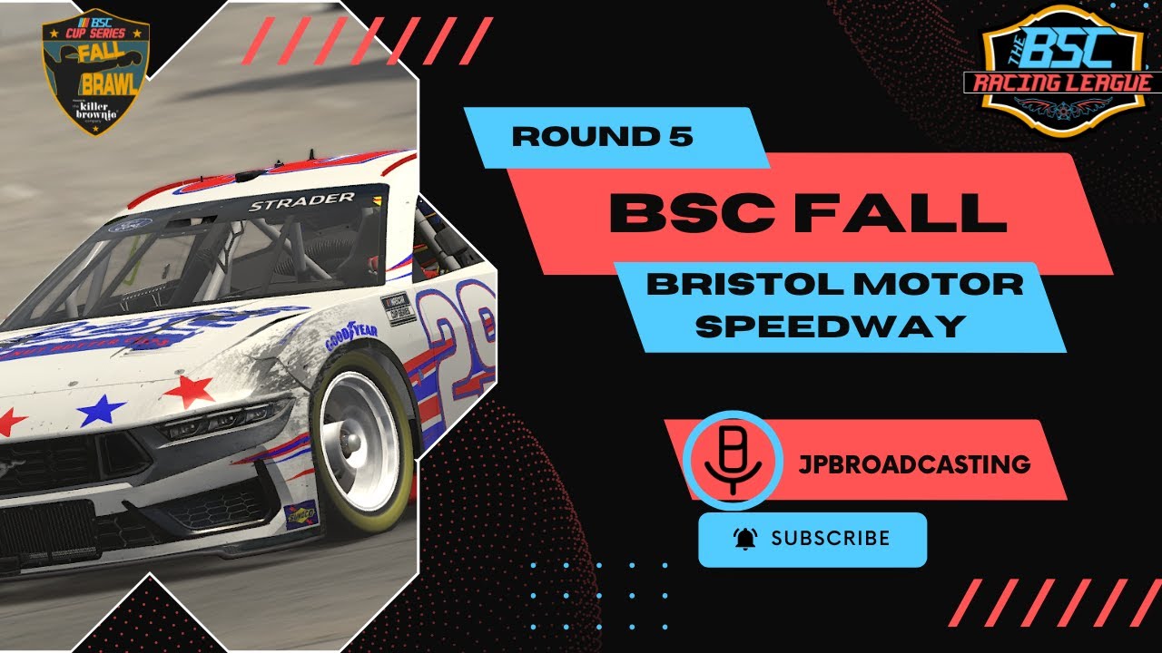 BSC Season 10 Fall Season Rd 5 @ Bristol Motor Speedway - YouTube