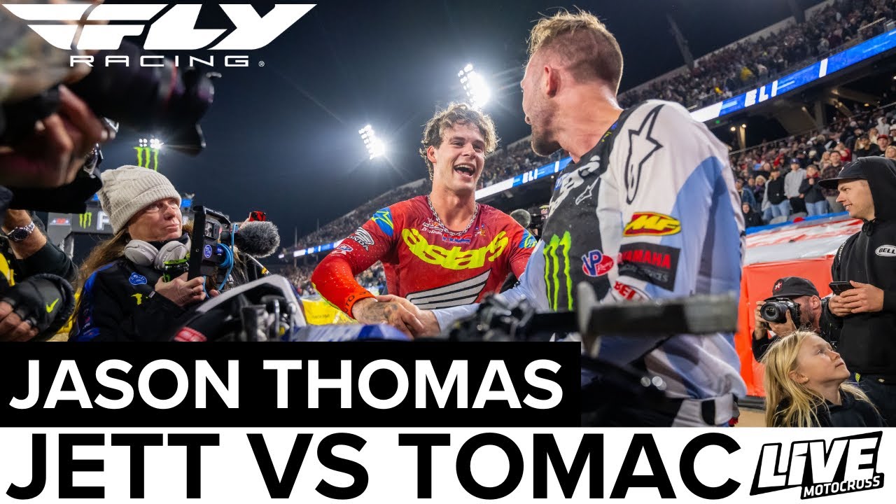 Jason Thomas talks Jett Lawrence vs Eli Tomac: A Clash of Greatness ...